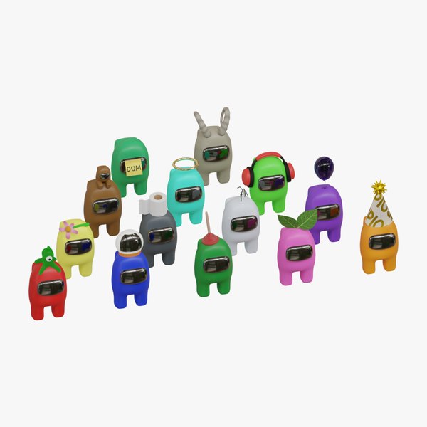 Collection Among Us 3D Models for Download | TurboSquid