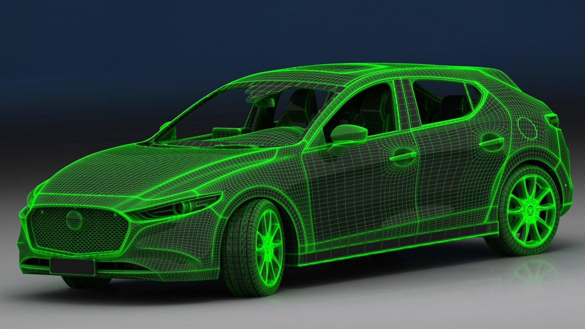 3D Model Mazda 3 2019 - TurboSquid 1418464