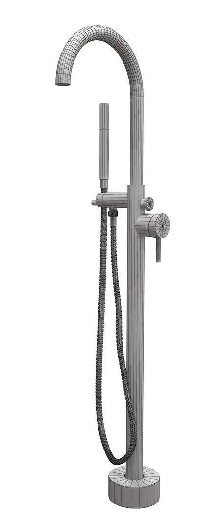 3d lethe freestanding tub model