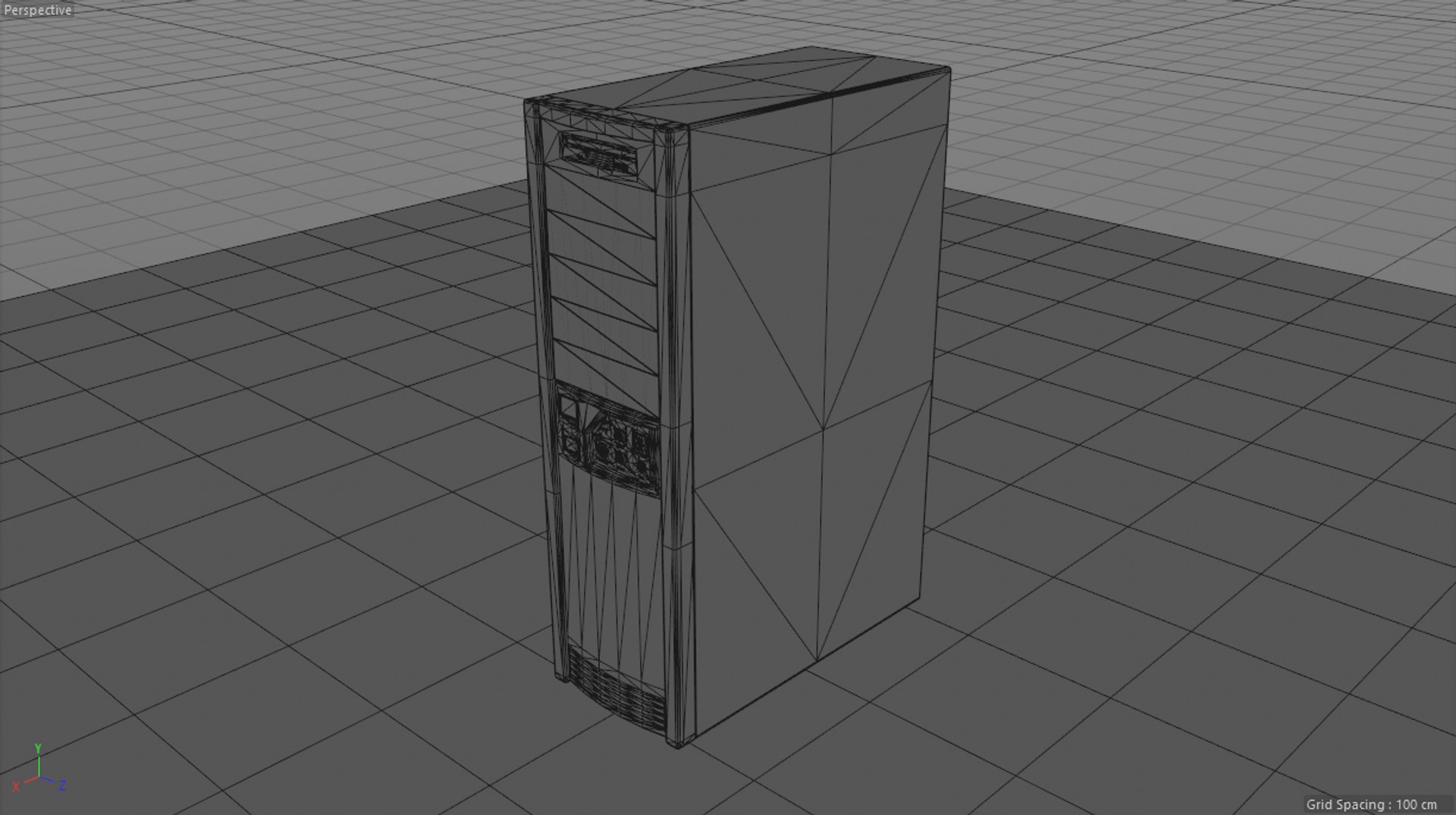 Vintage cpu tower model - TurboSquid 1449954