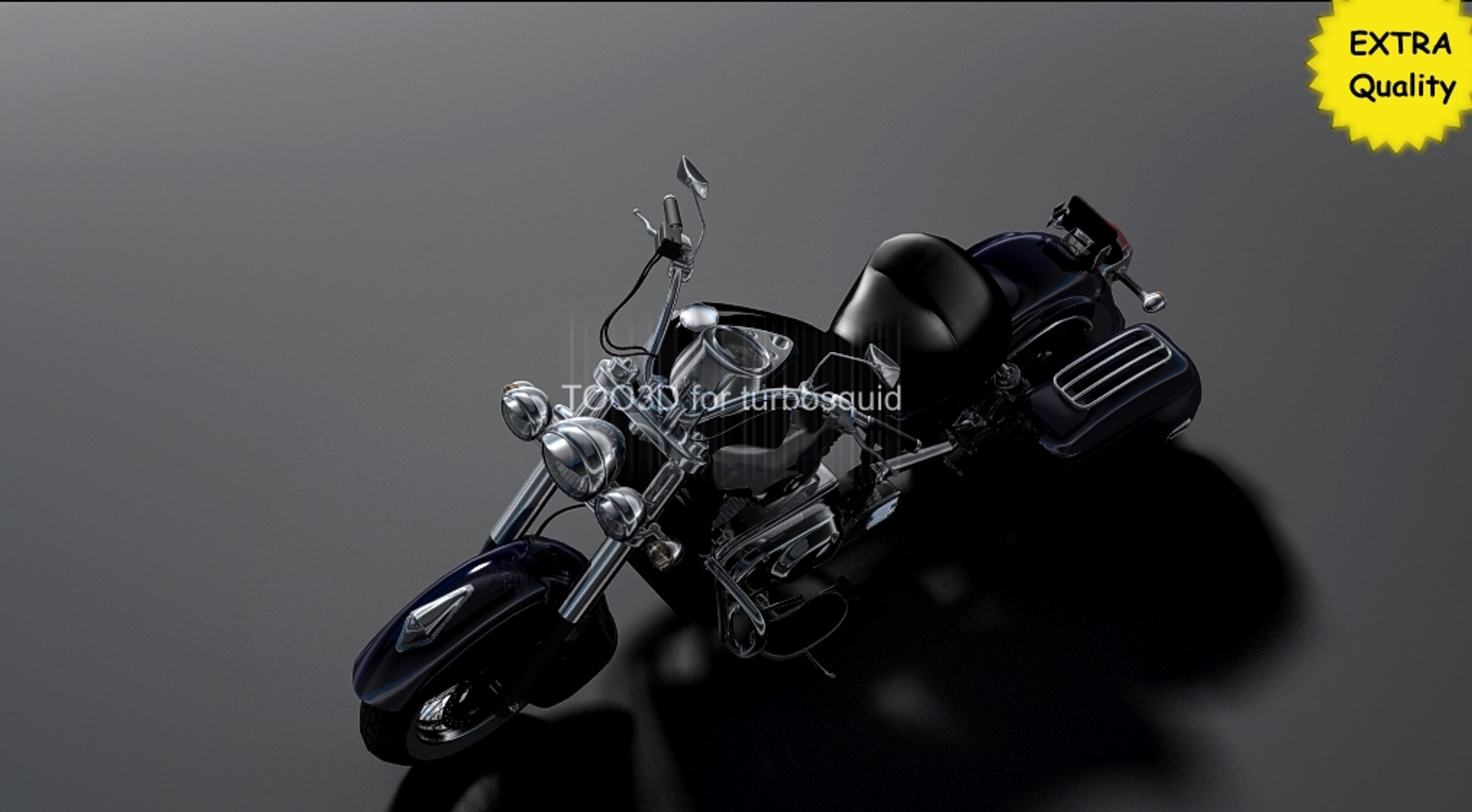 Kawasaki Drifter 3d Model
