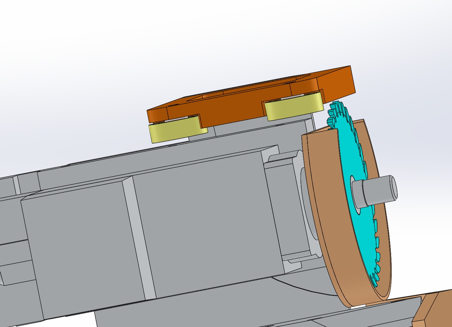 Single cutting mechanism 3D model - TurboSquid 1348186