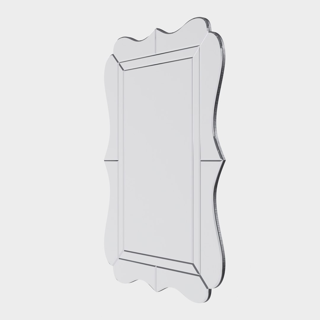 3D Model Atlantic Navado Mirror Art - TurboSquid 2337284