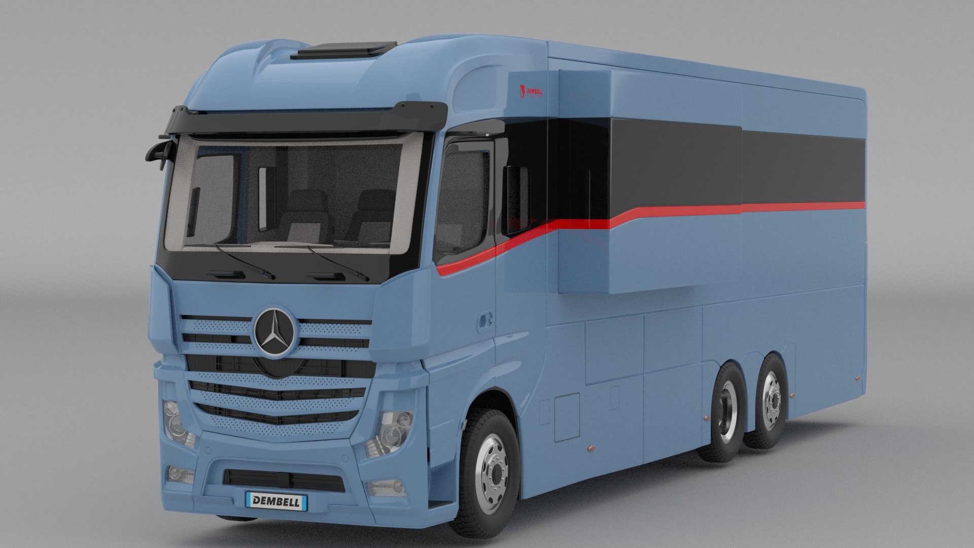 Dembell Motorhome Model M Blue Class A Mercedes-Benz Actros Gigaspace ...