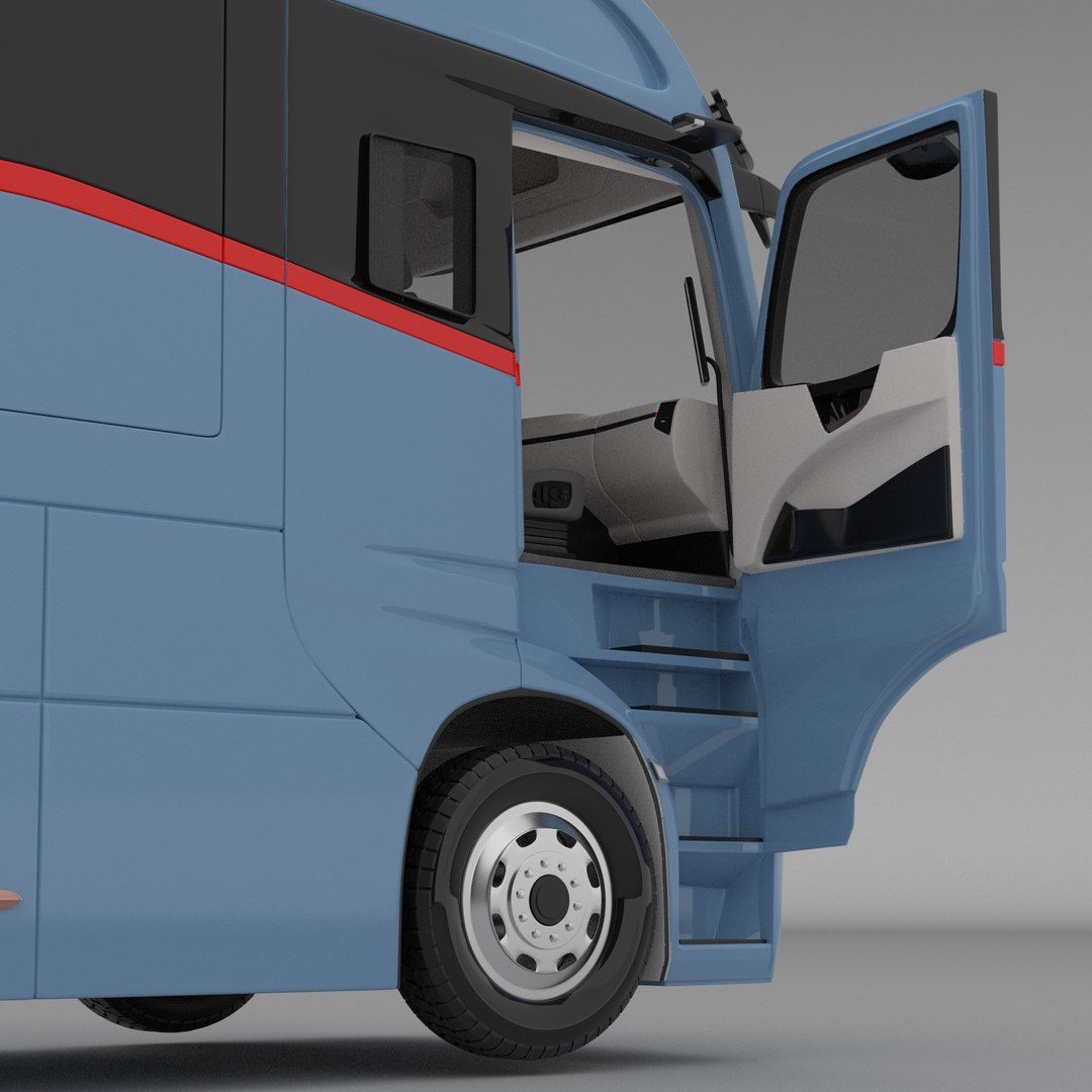 Dembell Motorhome Model M Blue Class A Mercedes-Benz Actros Gigaspace ...