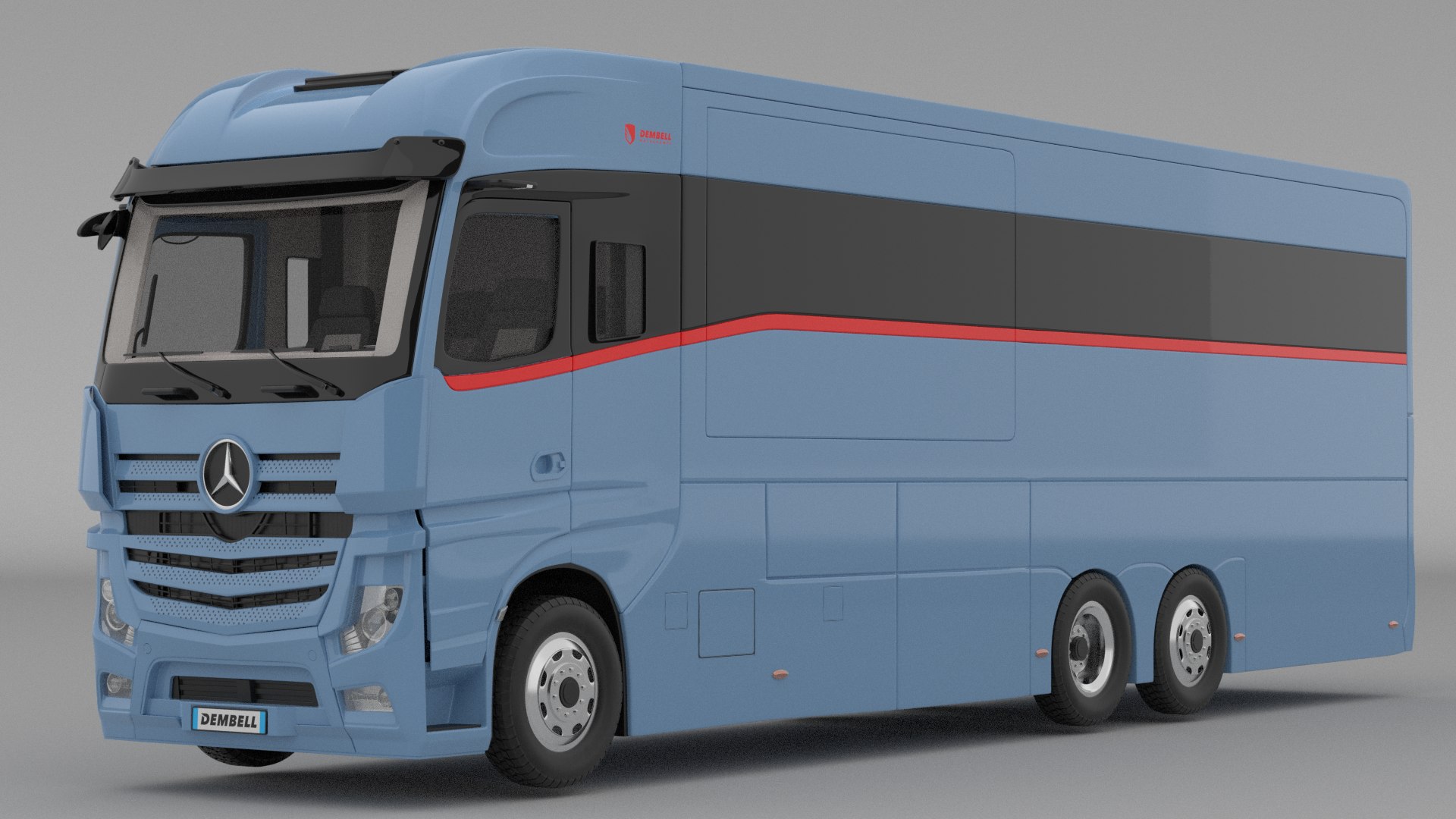Dembell Motorhome Model M Blue Class A Mercedes-Benz Actros Gigaspace ...