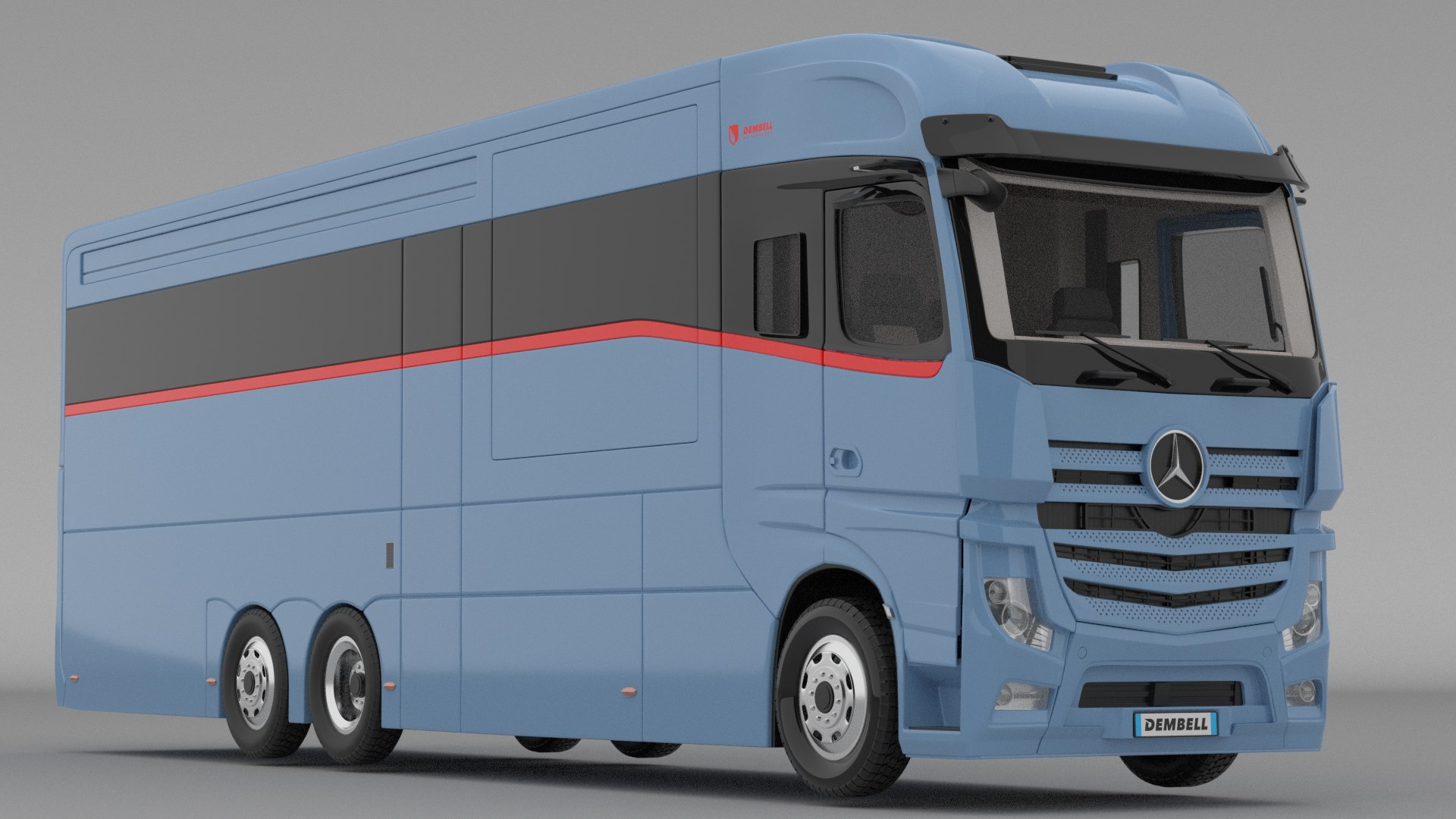 Dembell Motorhome Model M Blue Class A Mercedes-Benz Actros Gigaspace ...