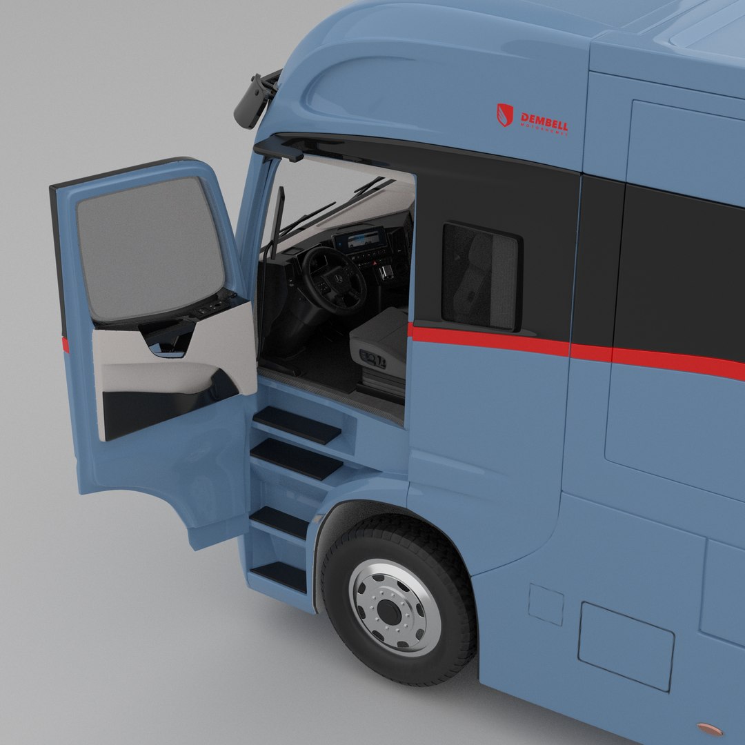 Dembell Motorhome Model M Blue Class A Mercedes-Benz Actros Gigaspace ...