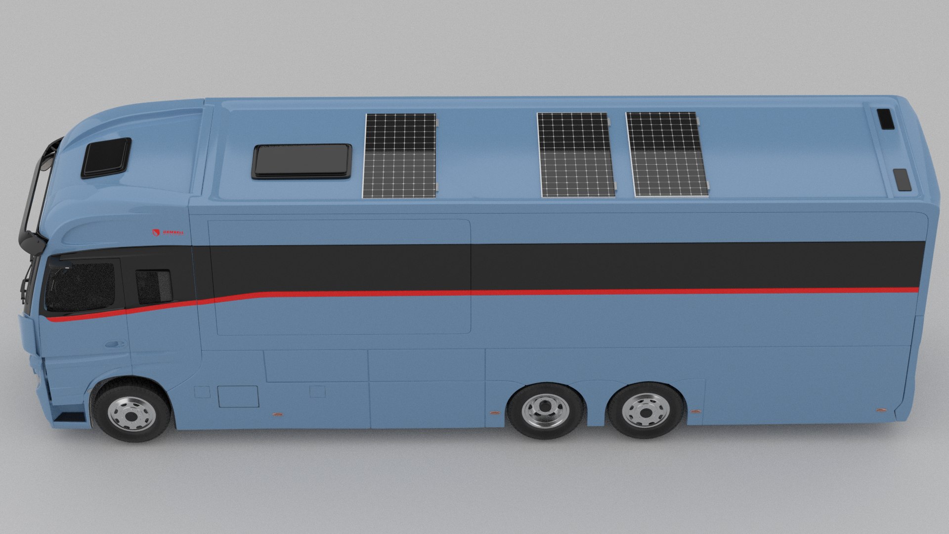 Dembell Motorhome Model M Blue Class A Mercedes-Benz Actros Gigaspace ...