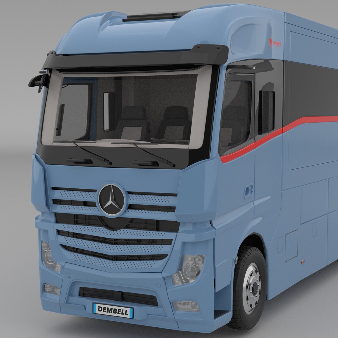 Dembell Motorhome Model M Blue Class A Mercedes-Benz Actros Gigaspace ...