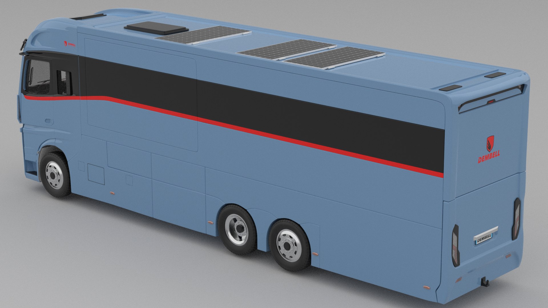 Dembell Motorhome Model M Blue Class A Mercedes-Benz Actros Gigaspace ...