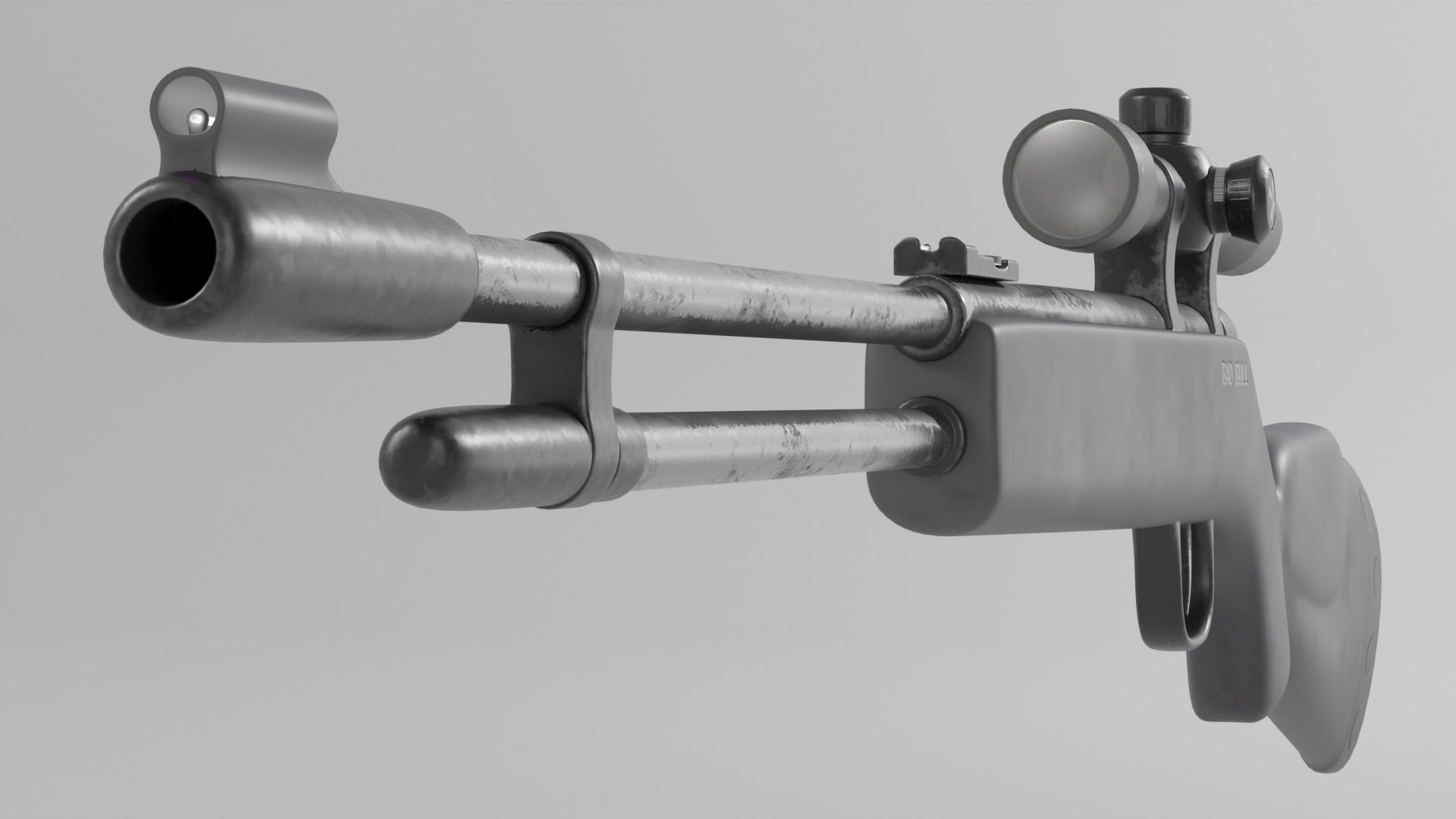 3D Model Realistic Hunter Gun - 3D - TurboSquid 2002346