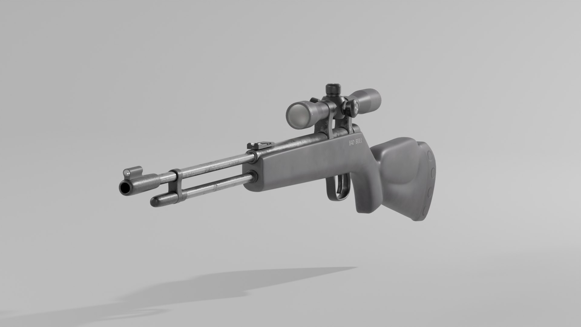 3D Model Realistic Hunter Gun - 3D - TurboSquid 2002346