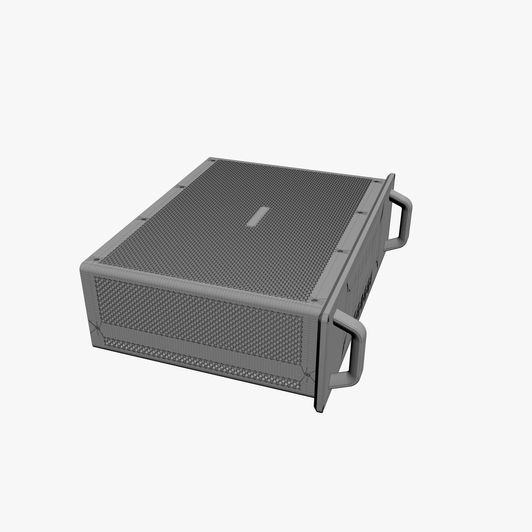 Audio Research DAC 9 Tube DAC Silver 3D - TurboSquid 2007836