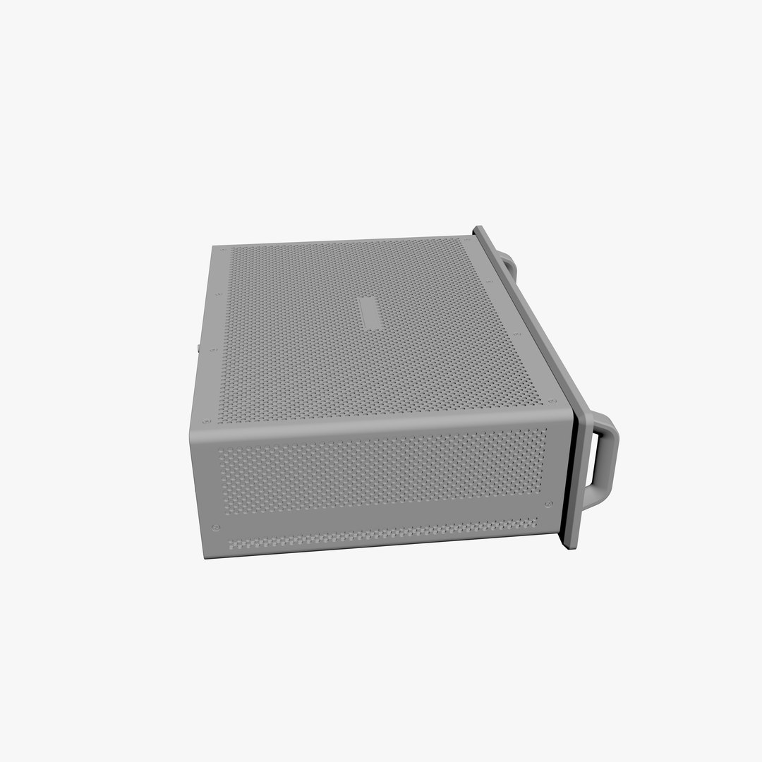 Audio Research DAC 9 Tube DAC Silver 3D - TurboSquid 2007836