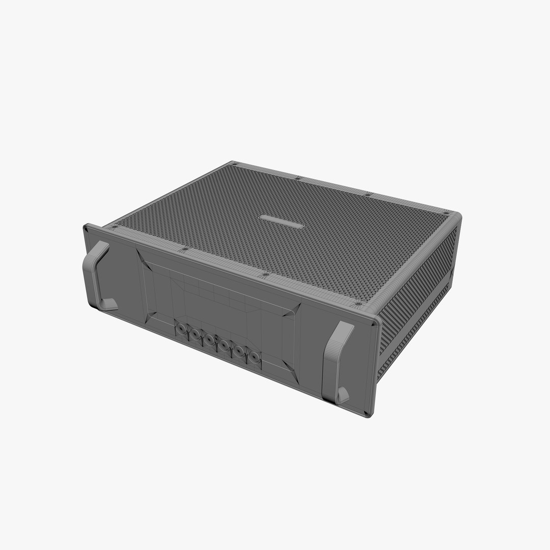 Audio Research DAC 9 Tube DAC Silver 3D - TurboSquid 2007836