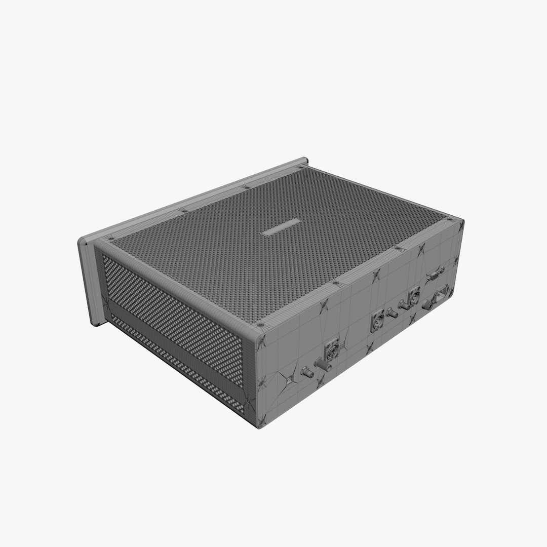 Audio Research DAC 9 Tube DAC Silver 3D - TurboSquid 2007836