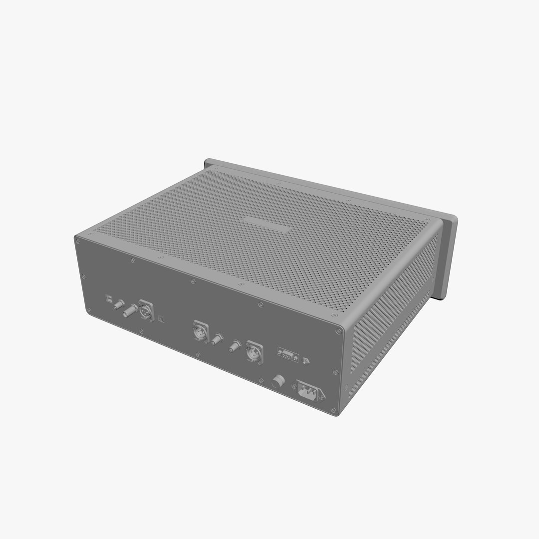 Audio Research DAC 9 Tube DAC Silver 3D - TurboSquid 2007836