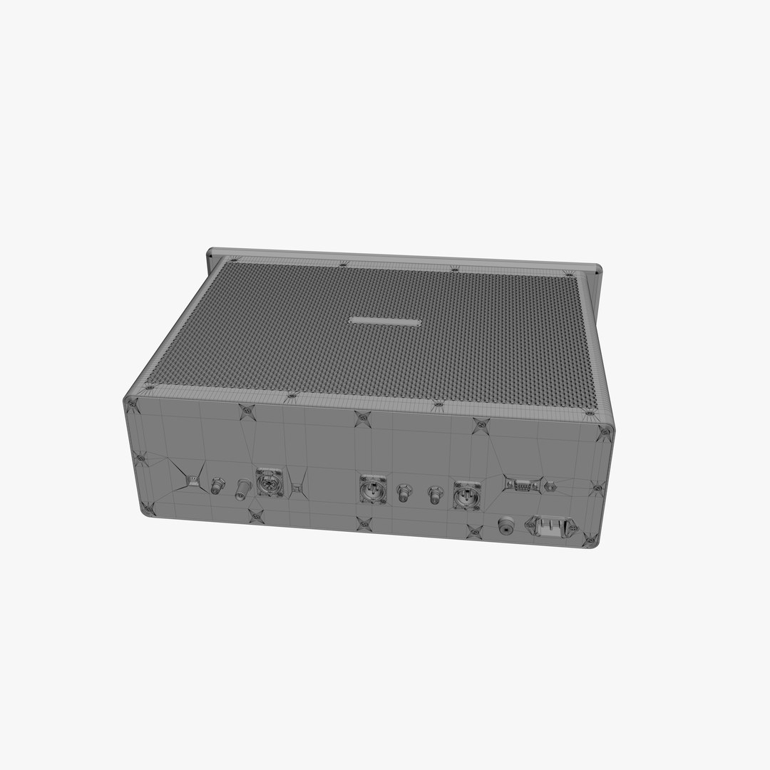 Audio Research DAC 9 Tube DAC Silver 3D - TurboSquid 2007836