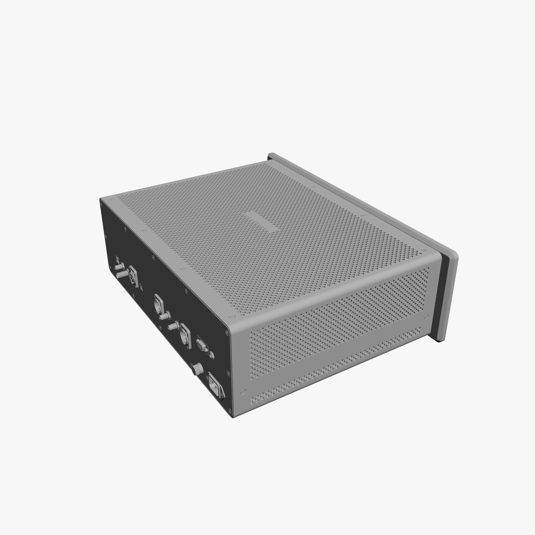 Audio Research DAC 9 Tube DAC Silver 3D - TurboSquid 2007836