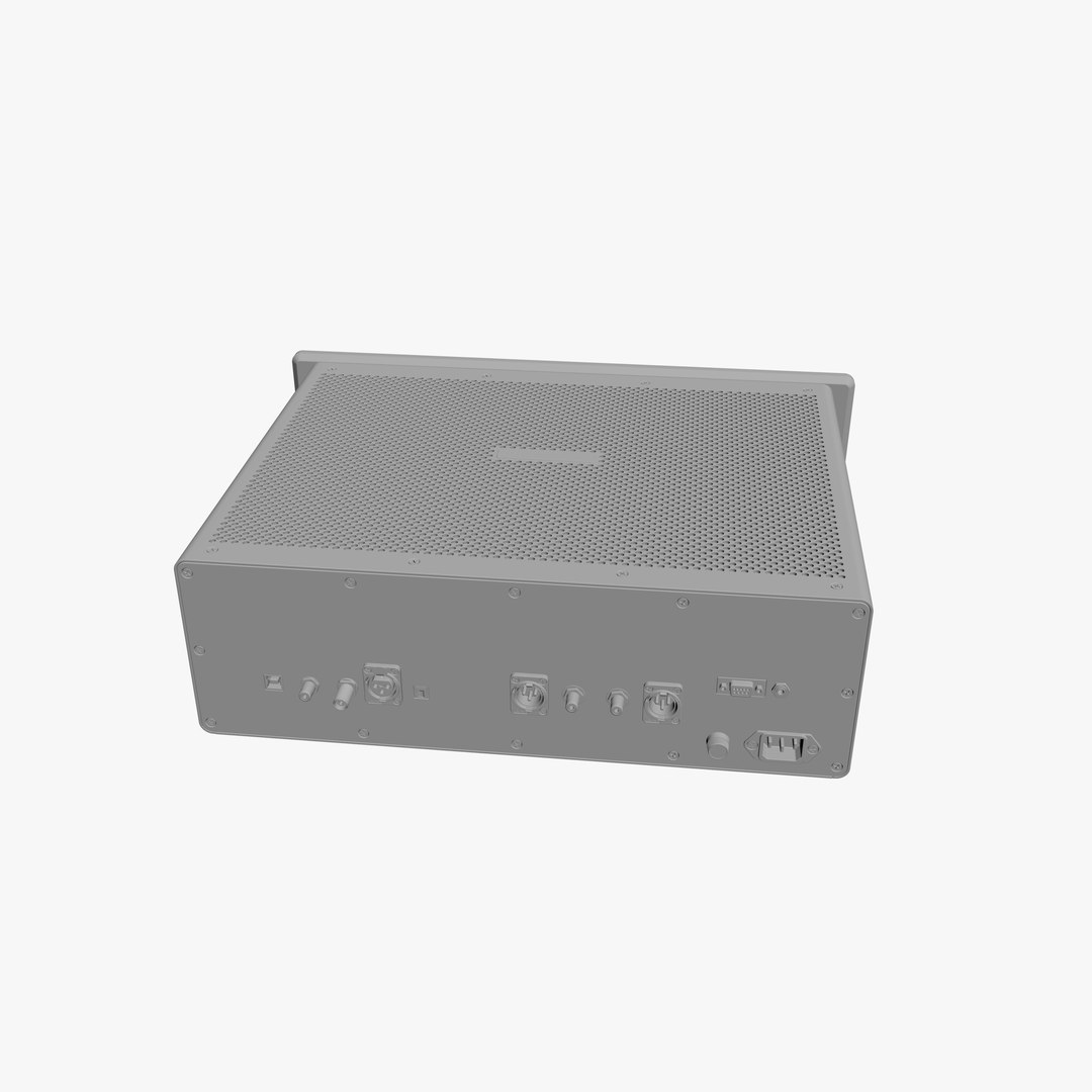 Audio Research DAC 9 Tube DAC Silver 3D - TurboSquid 2007836