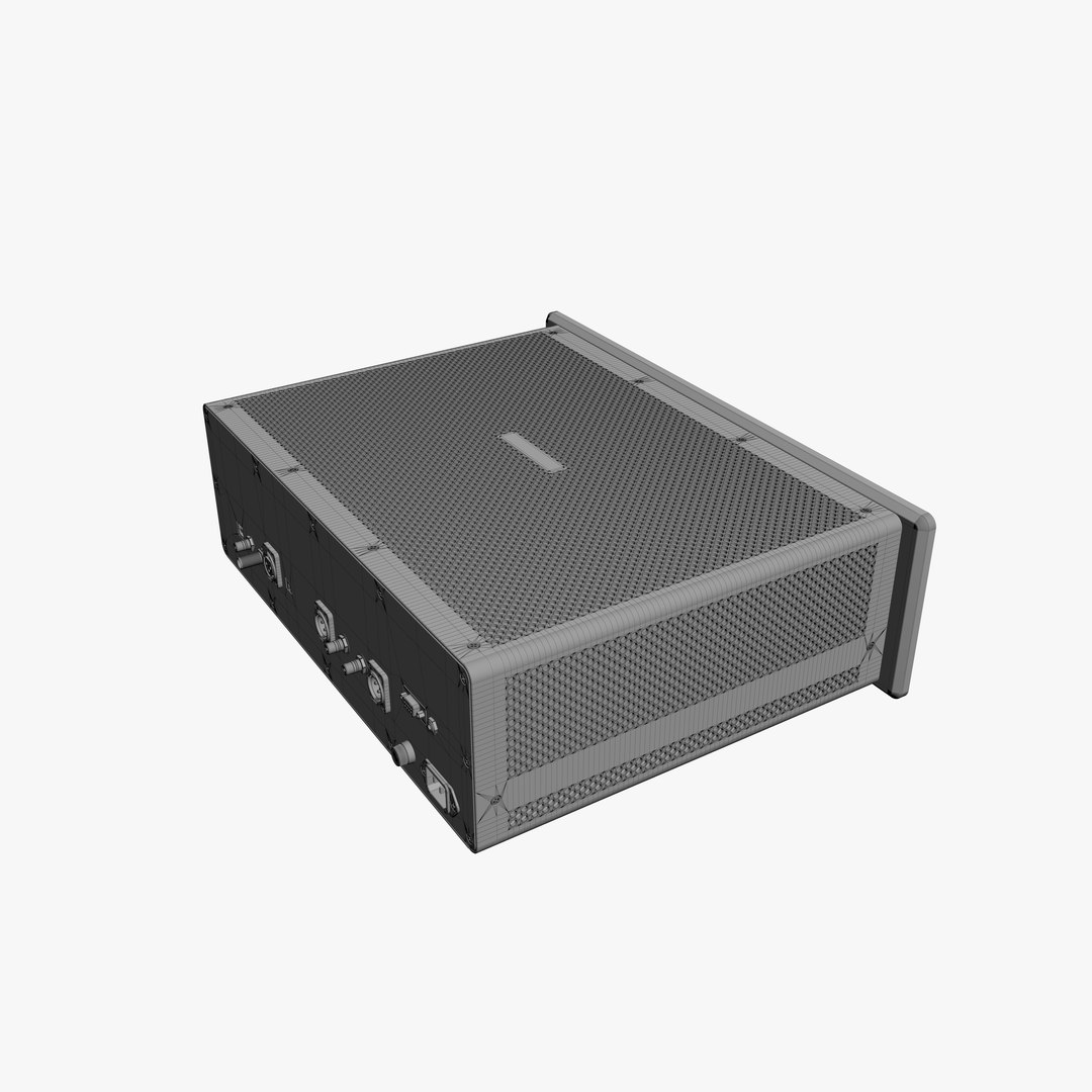 Audio Research DAC 9 Tube DAC Silver 3D - TurboSquid 2007836