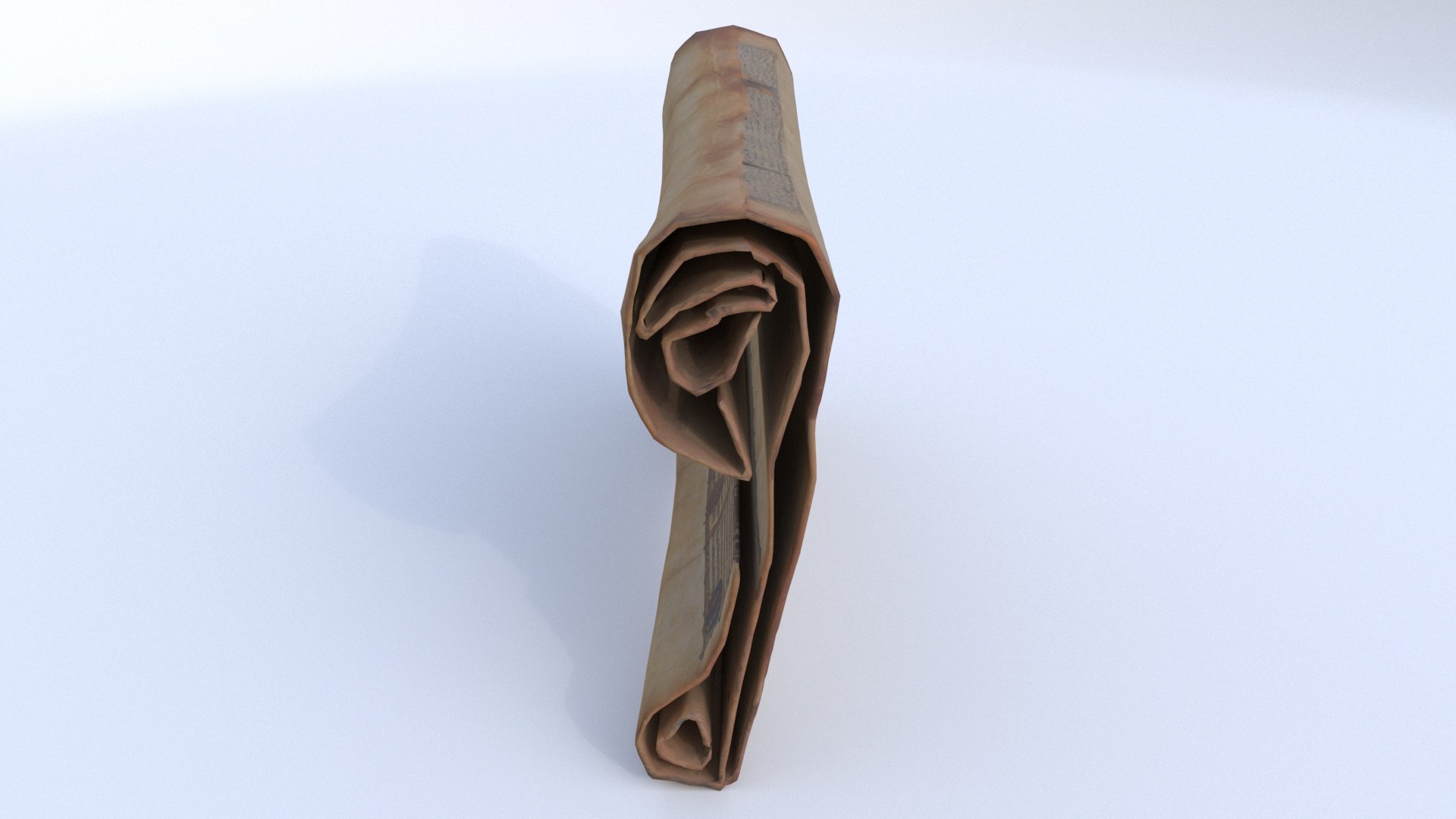 3D Model Parchment Scroll - TurboSquid 2327738