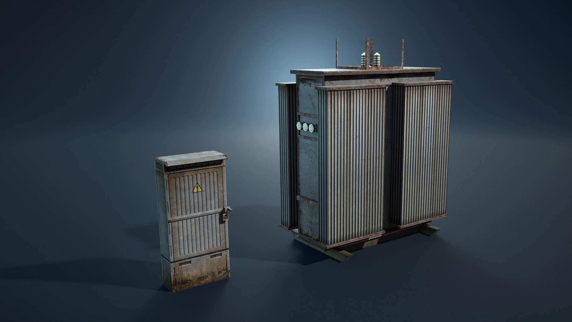 Transformer Boxes Low-Poly Low-poly Model - TurboSquid 2206609