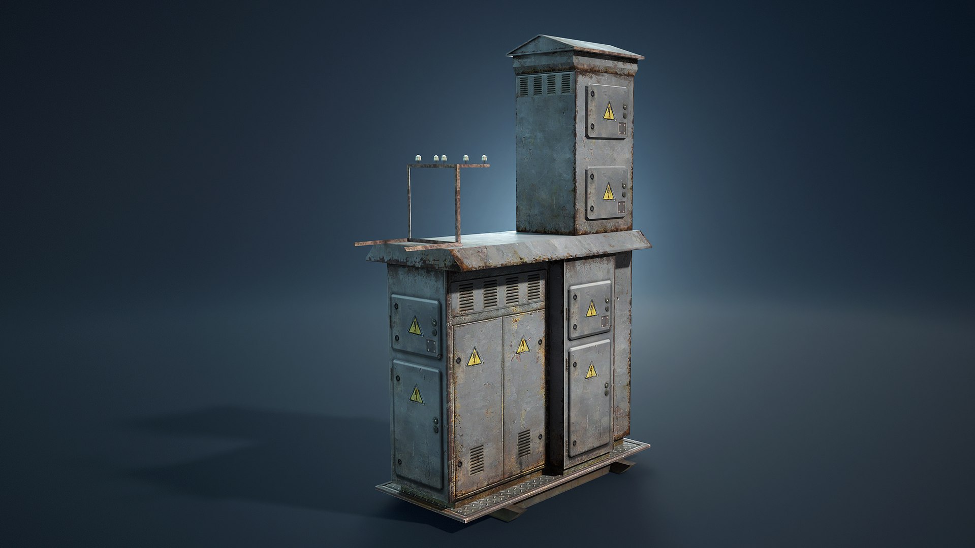 Transformer Boxes Low-Poly Low-poly Model - TurboSquid 2206609