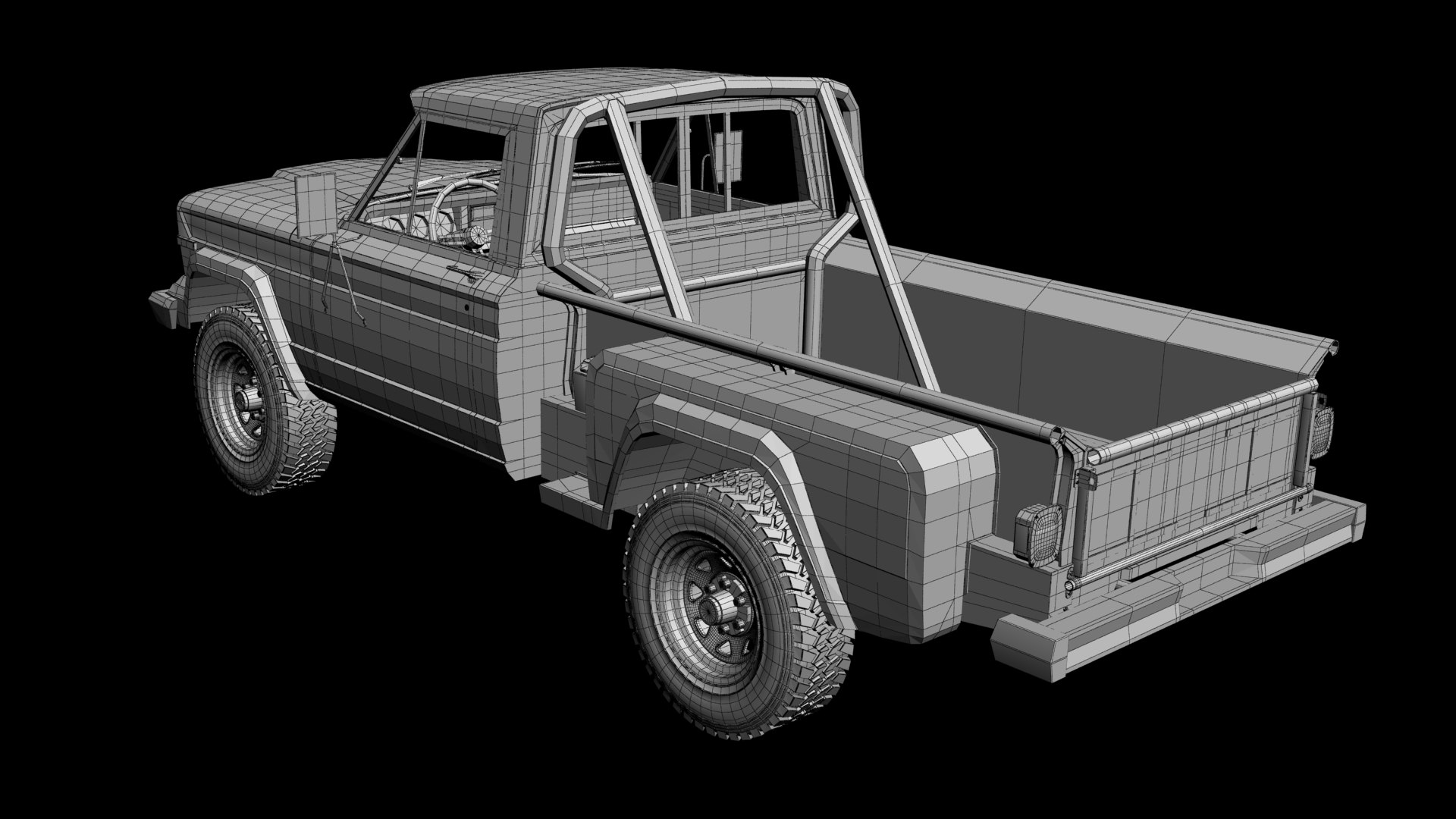Jeep J10 Sportside 1981 3D - TurboSquid 2179871