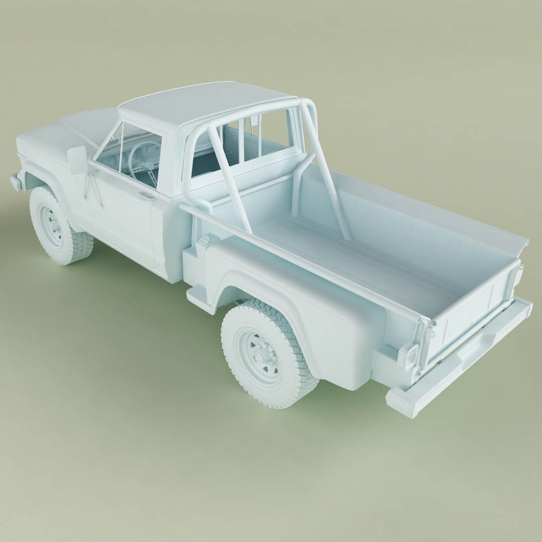 Jeep J10 Sportside 1981 3D - TurboSquid 2179871