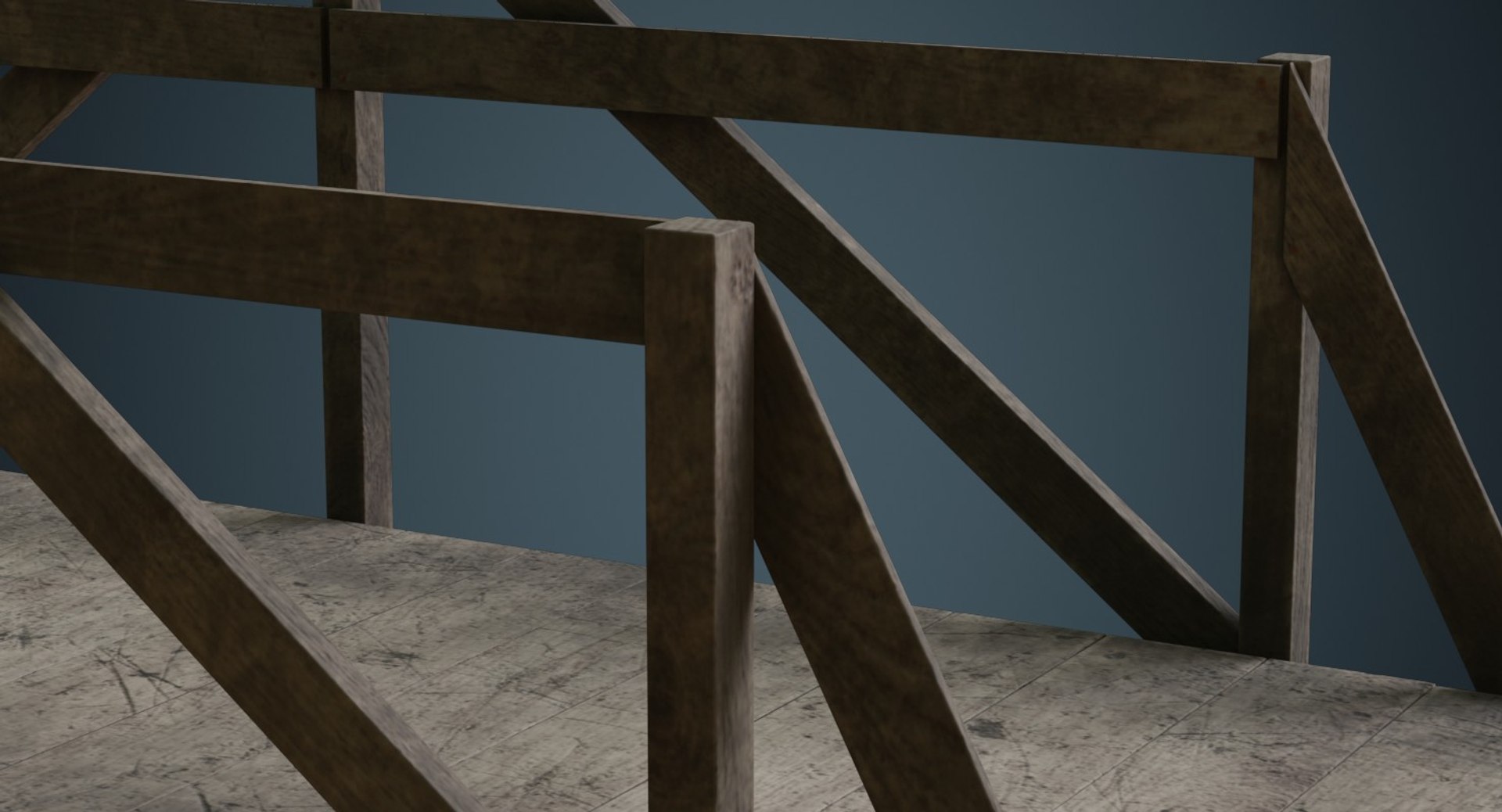 Plank Bridge 3b 3D - TurboSquid 1525307