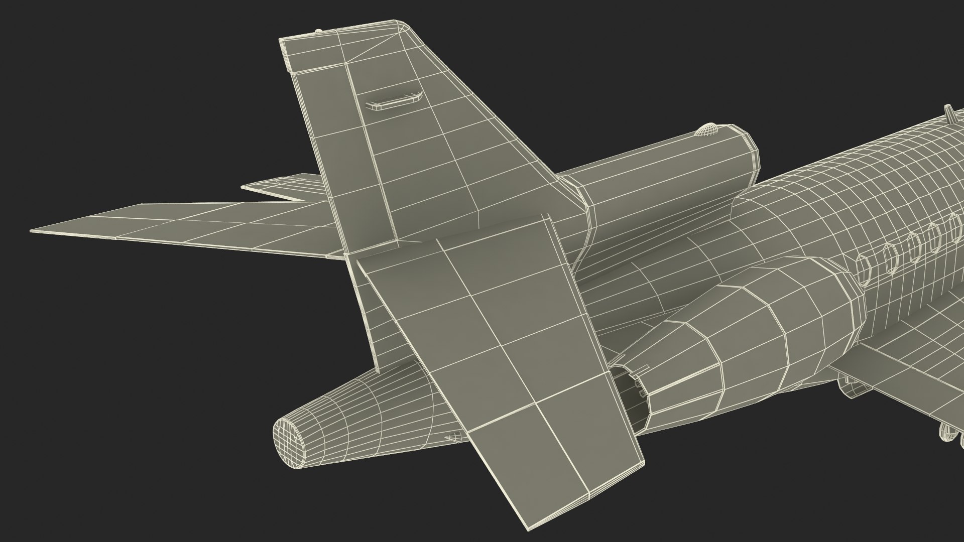 3D Business Jet Dassault 900 Simplified Rigged - TurboSquid 2383015