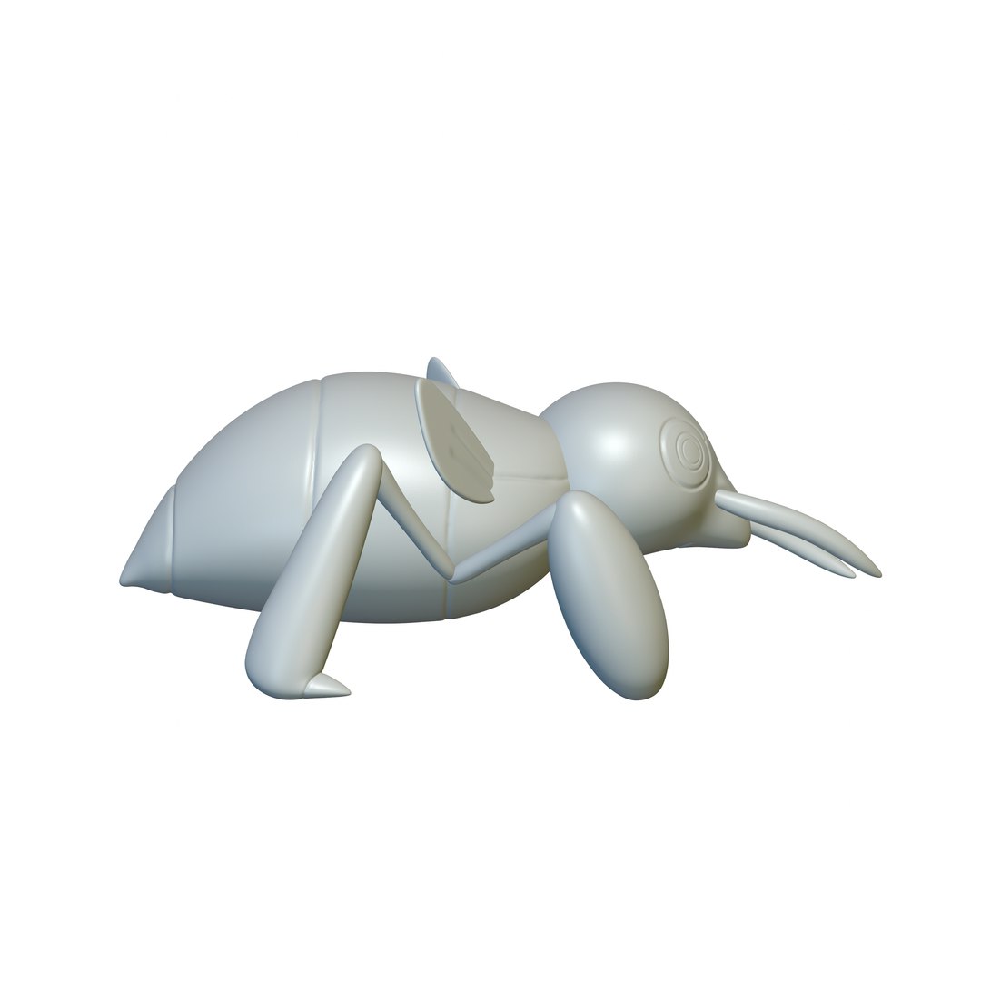 Pokemon Nincada 290 - Optimized For 3D Printing 3D - TurboSquid 2204399