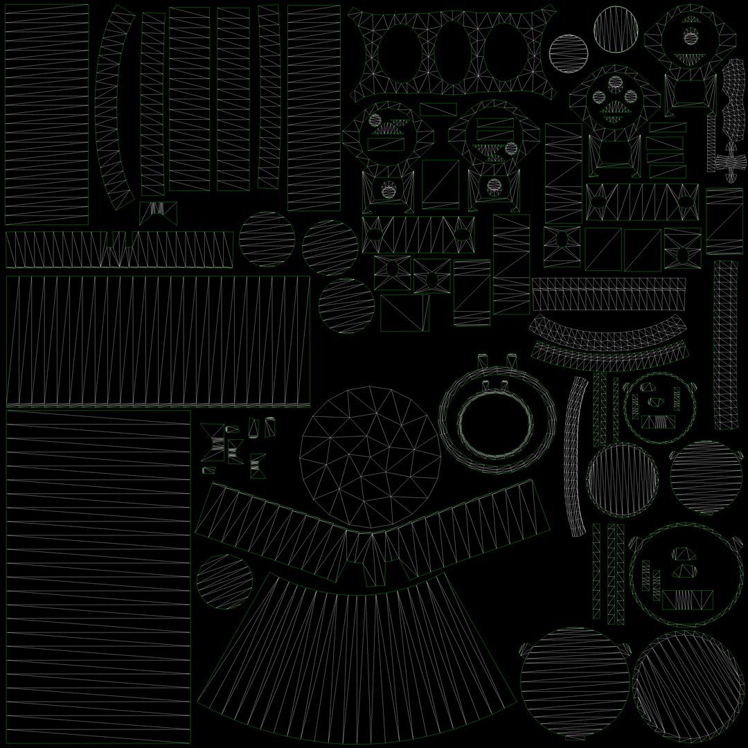 3d Optical Scope Normal Maps