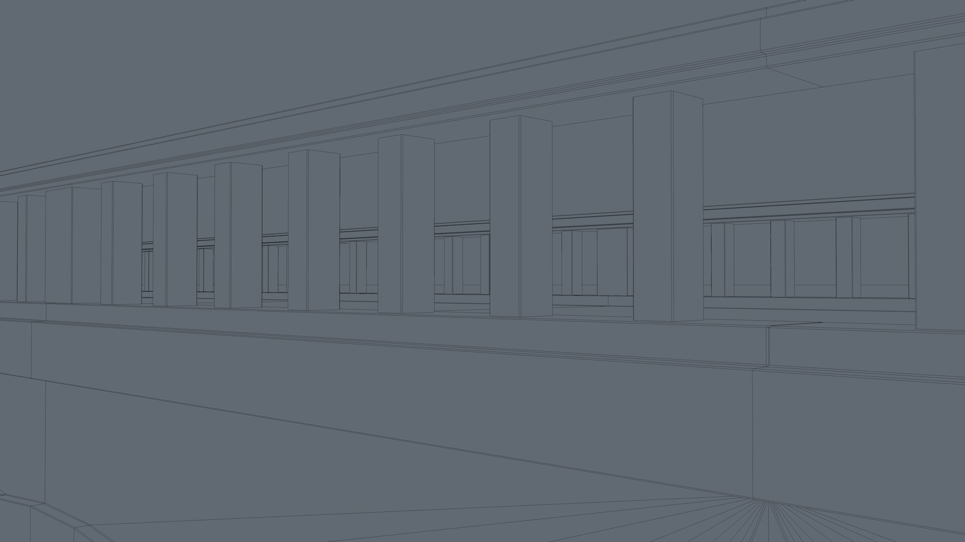 3D Pedestrian Bridge - TurboSquid 2519340