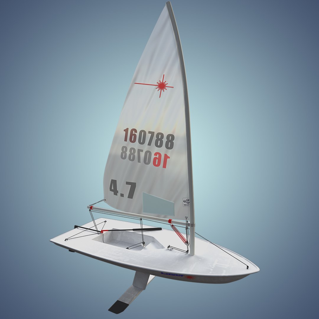 Laser Class Sailboat Max