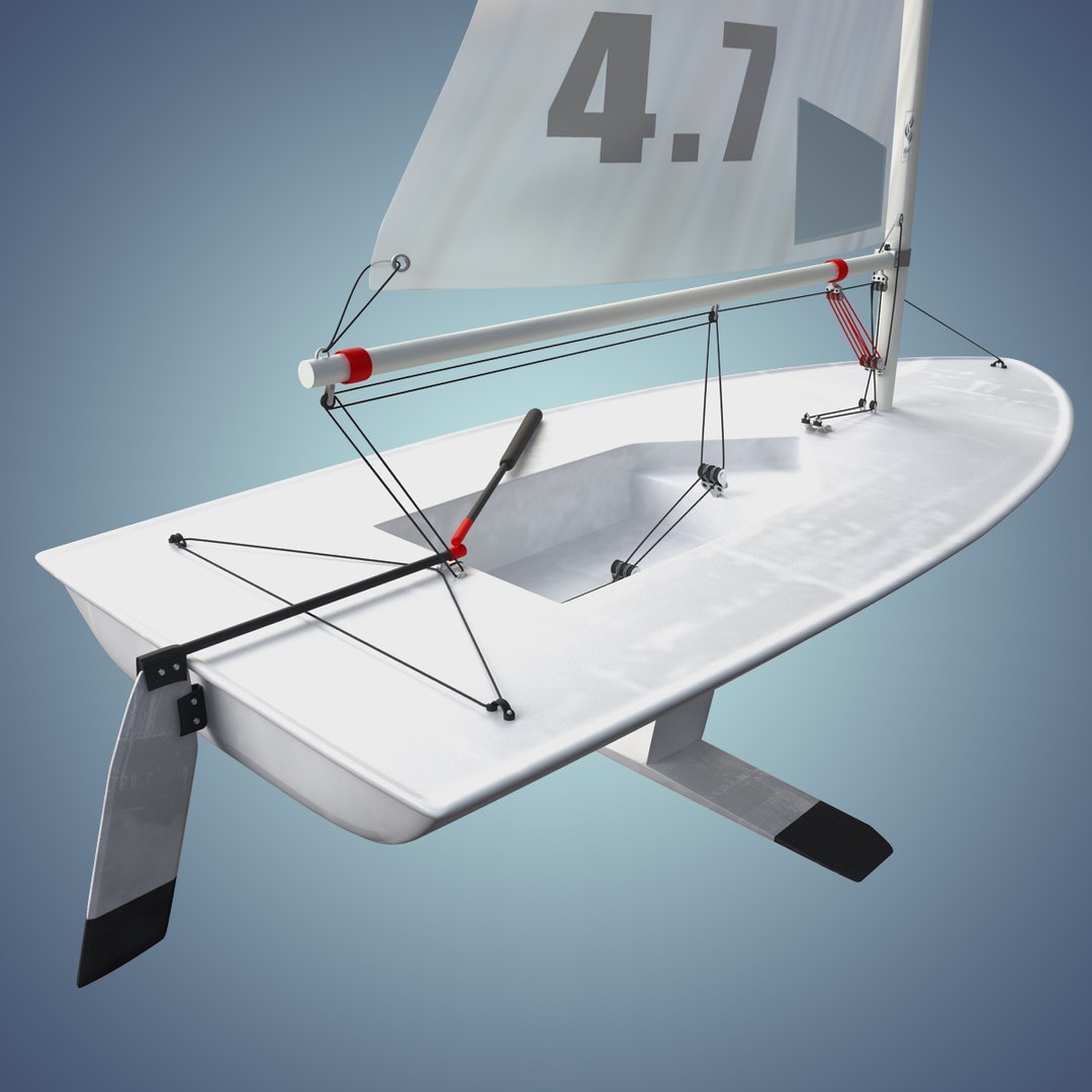 Laser Class Sailboat Max
