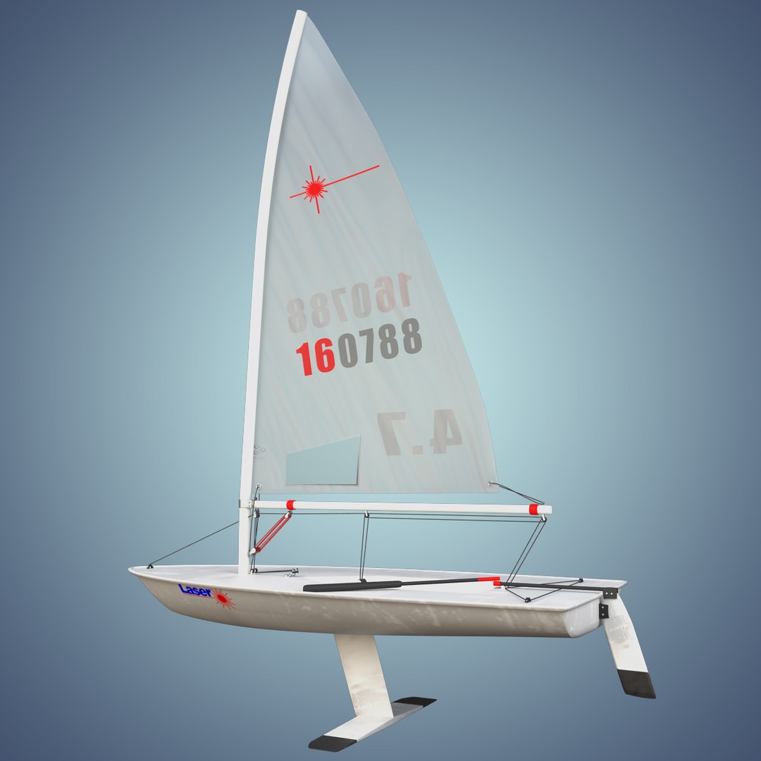 Laser Class Sailboat Max
