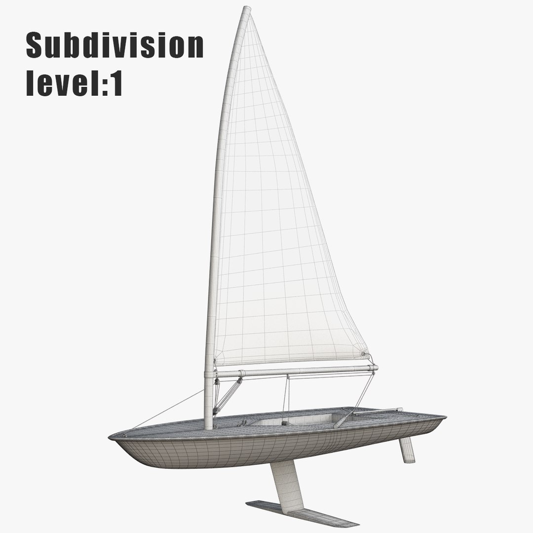 Laser Class Sailboat Max