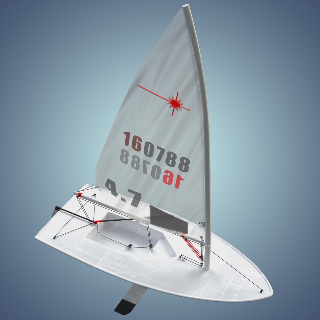 Laser Class Sailboat Max