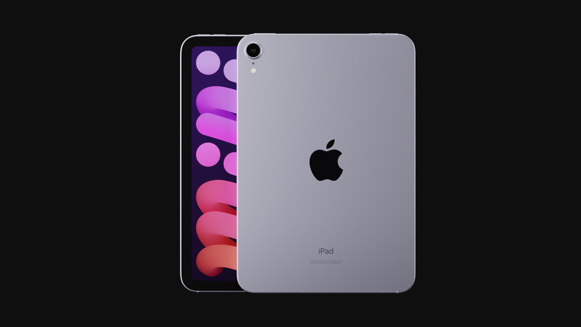 3D Apple IPad Mini 6 2021 In Official Colors And Design Model ...