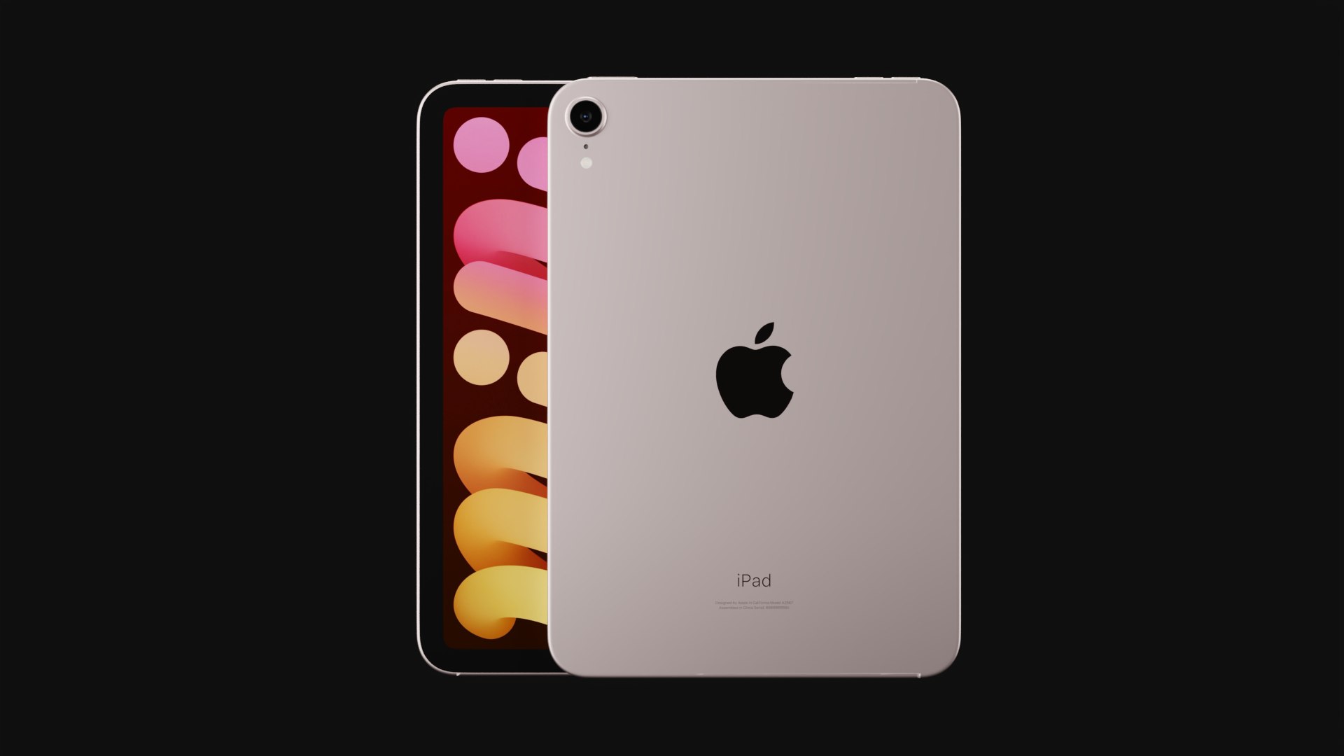 3D Apple IPad Mini 6 2021 In Official Colors And Design Model ...