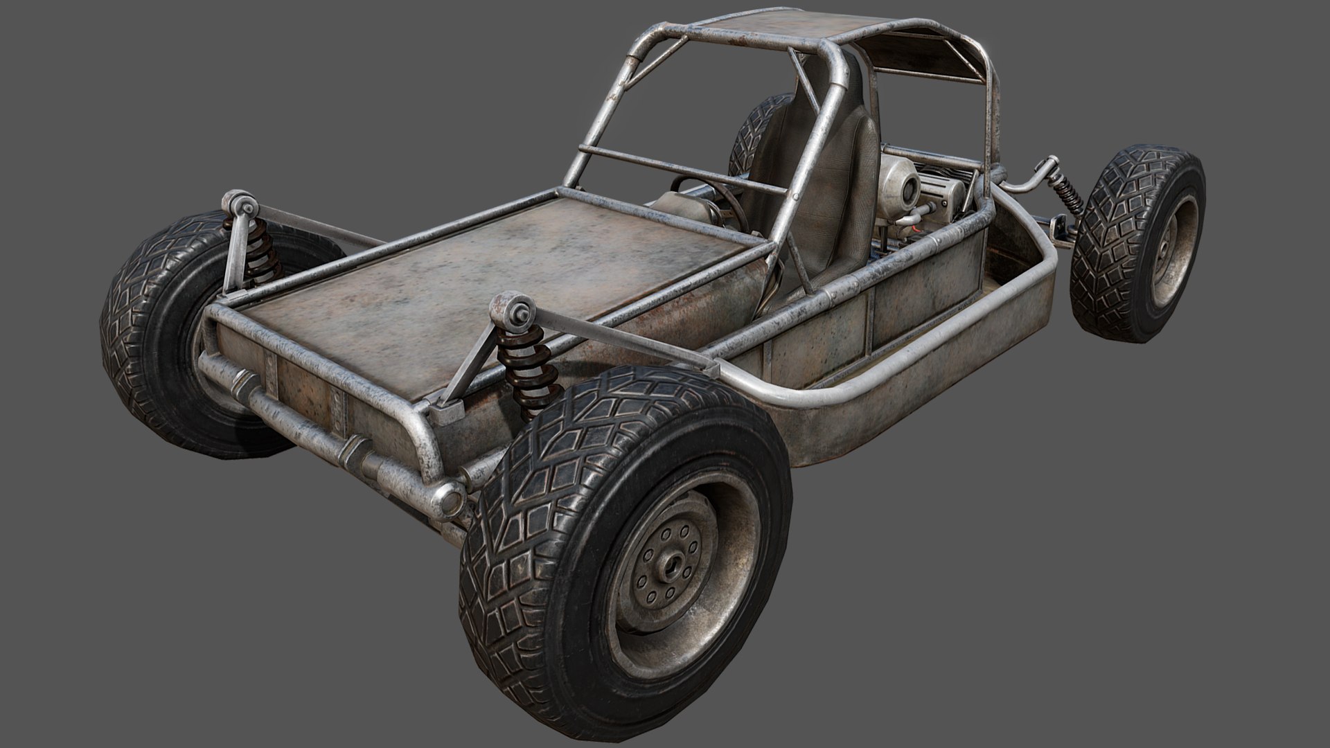 3D Buggy Pbr Vehicle Model - TurboSquid 1349562