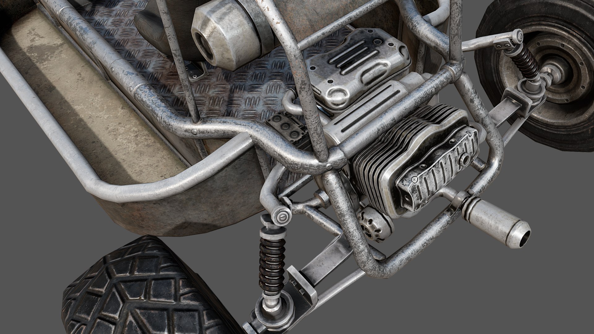 3D Buggy Pbr Vehicle Model - TurboSquid 1349562