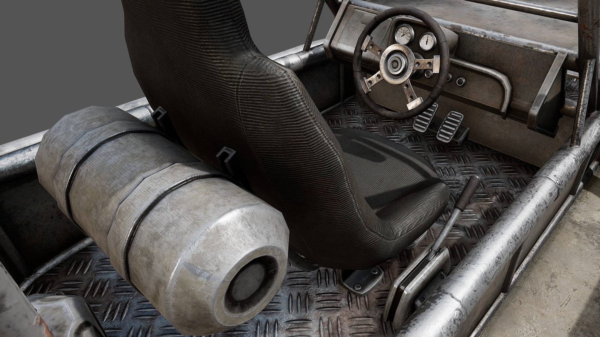 3D Buggy Pbr Vehicle Model - TurboSquid 1349562