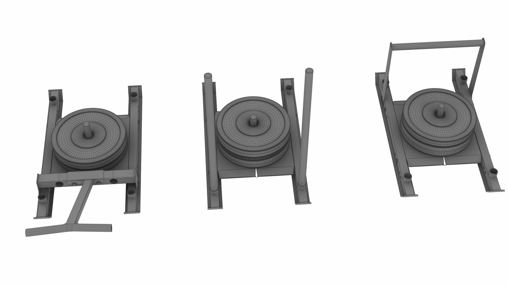 Crossfit Diagonal Machine 3 In 1 3D - TurboSquid 1856372