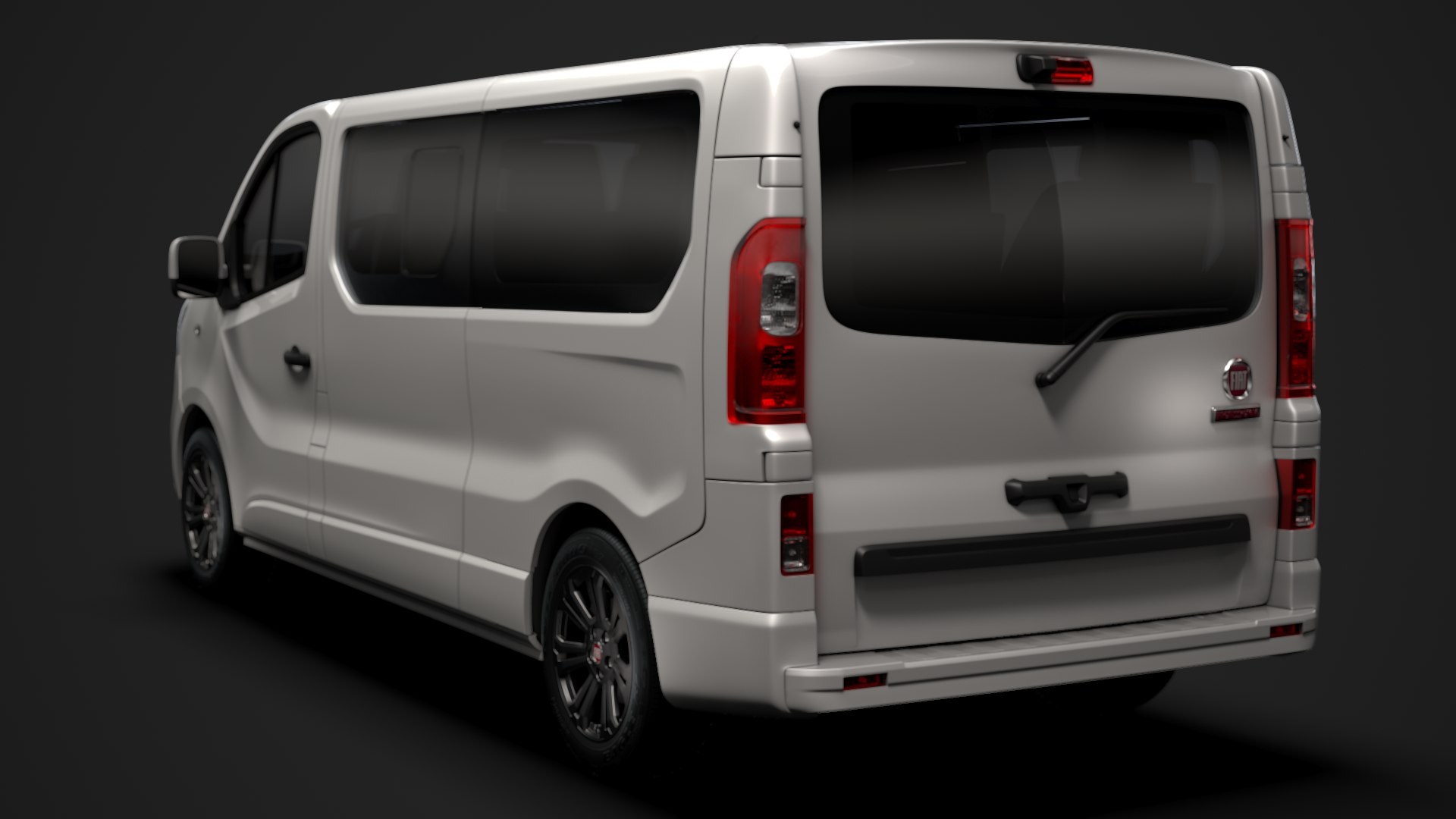 3D Model Fiat Talento Minibus Spaceclass - TurboSquid 1438042
