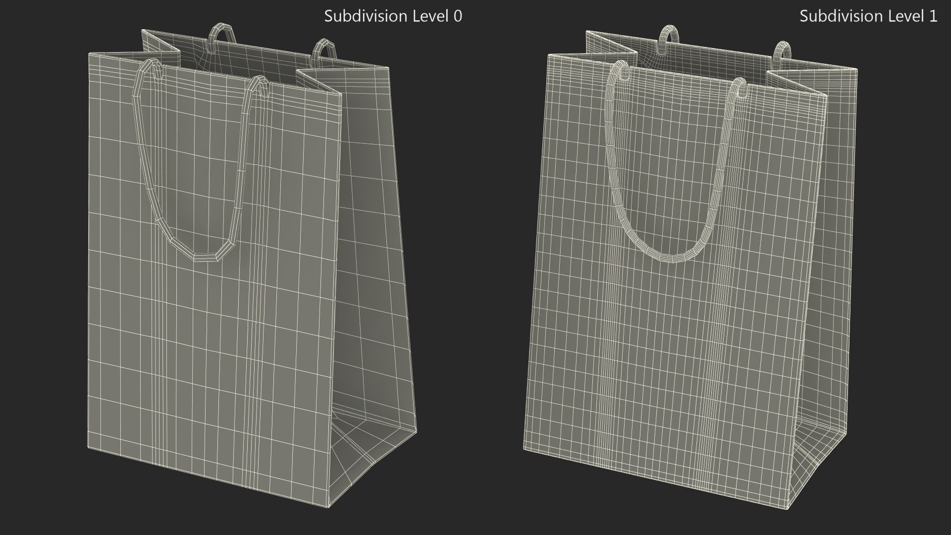 Apple Store Paper Bag Medium 3D Model - TurboSquid 2373268