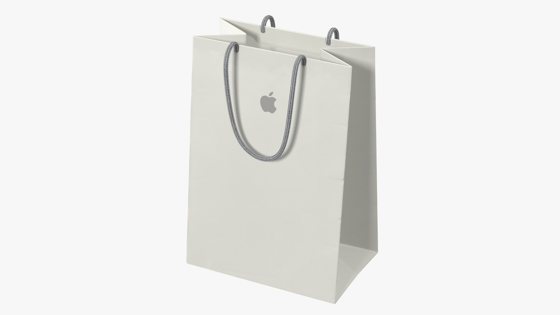 Apple Store Paper Bag Medium 3D Model - TurboSquid 2373268